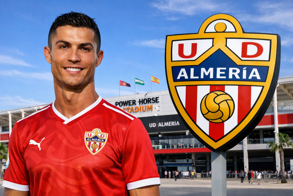 Cristiano Ronaldo buys 25% stake in Spanish club Almería - Finance Football