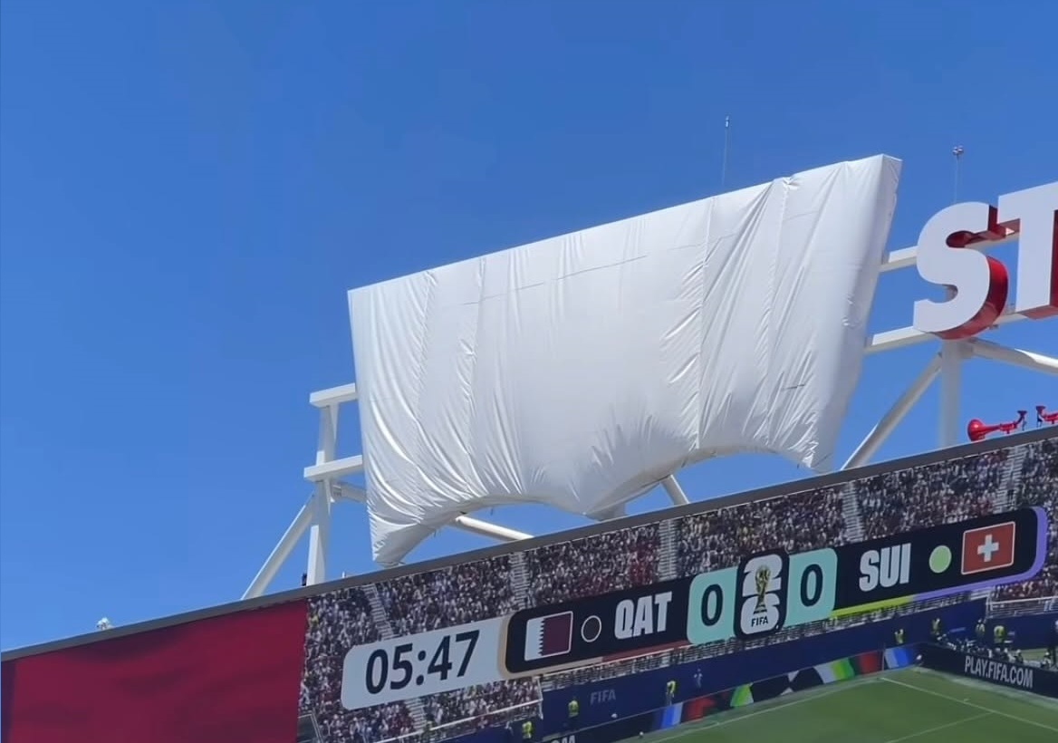 Levi’s ‘Responds’ to FIFA After Covering Up Stadium Logo - Finance Football